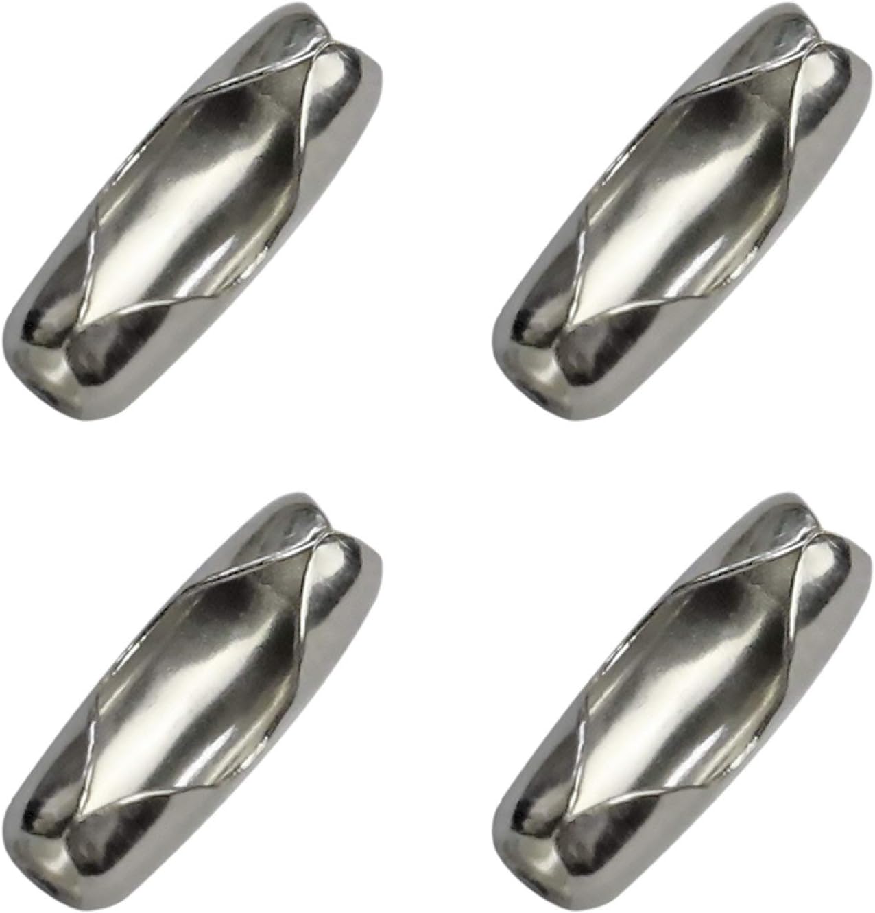 Amazon.com: Ruwado 70 Pcs Stainless Steel Connector Clasp - Ball ...