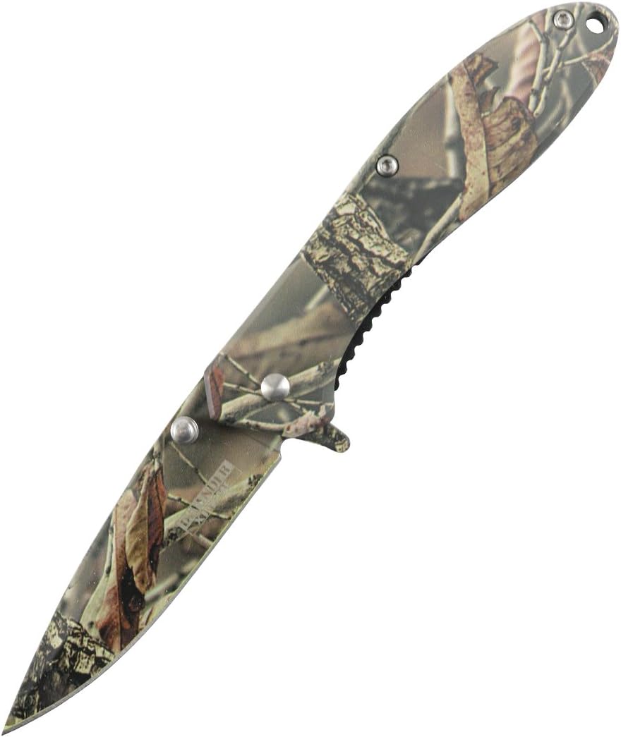 Amazon.com : Defender-Xtreme Hunt-Down All Camo 7" Spring Assisted ...