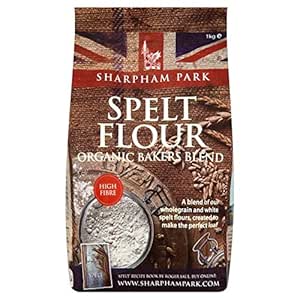 Amazon.com : Sharpham Park Spelt Flour Organic Bakers Blend - 1kg : Grocery & Gourmet Food