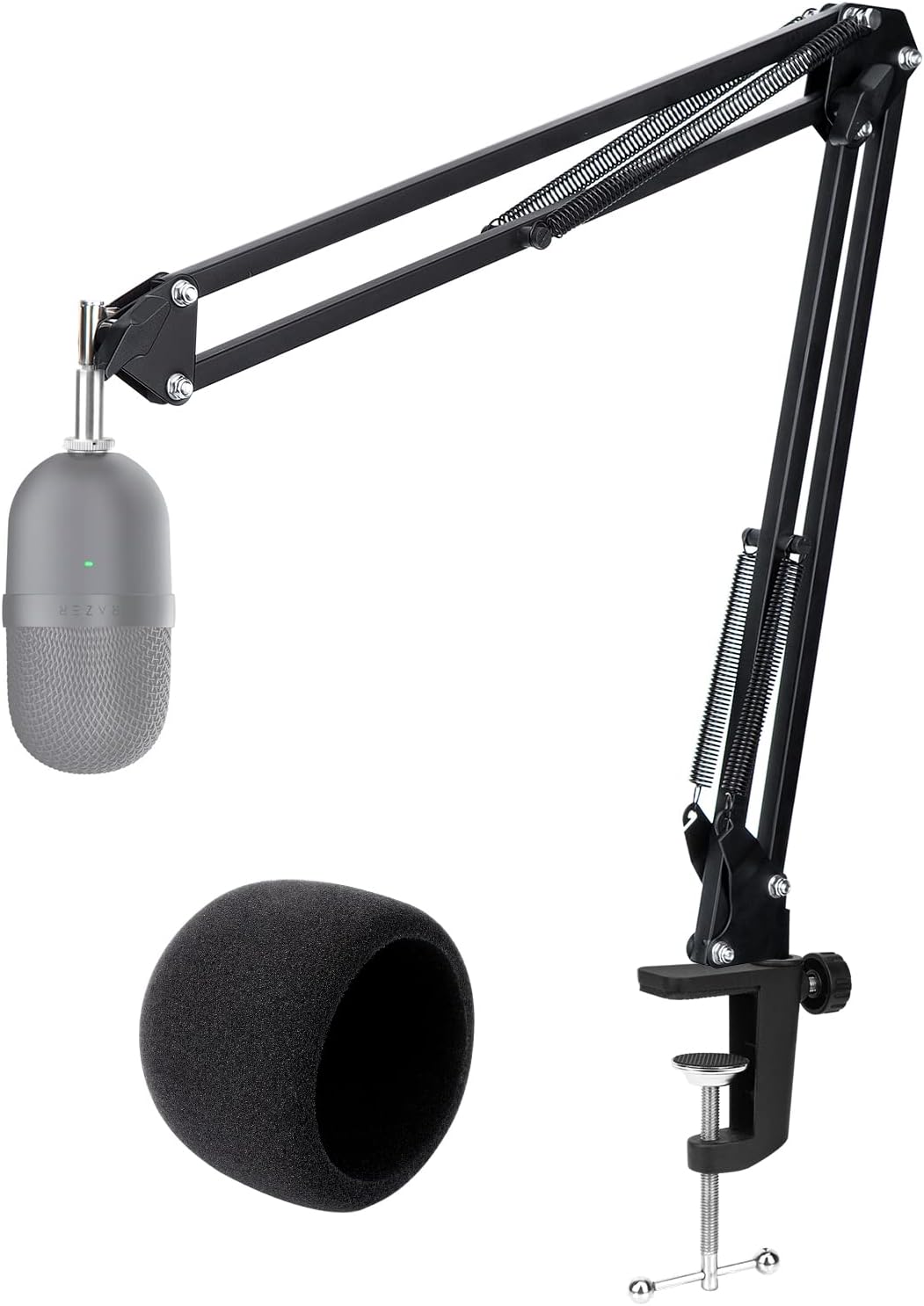 Amazon.com: Razer Seiren Mini Mic Stand Suspension Scissor Boom Arm ...