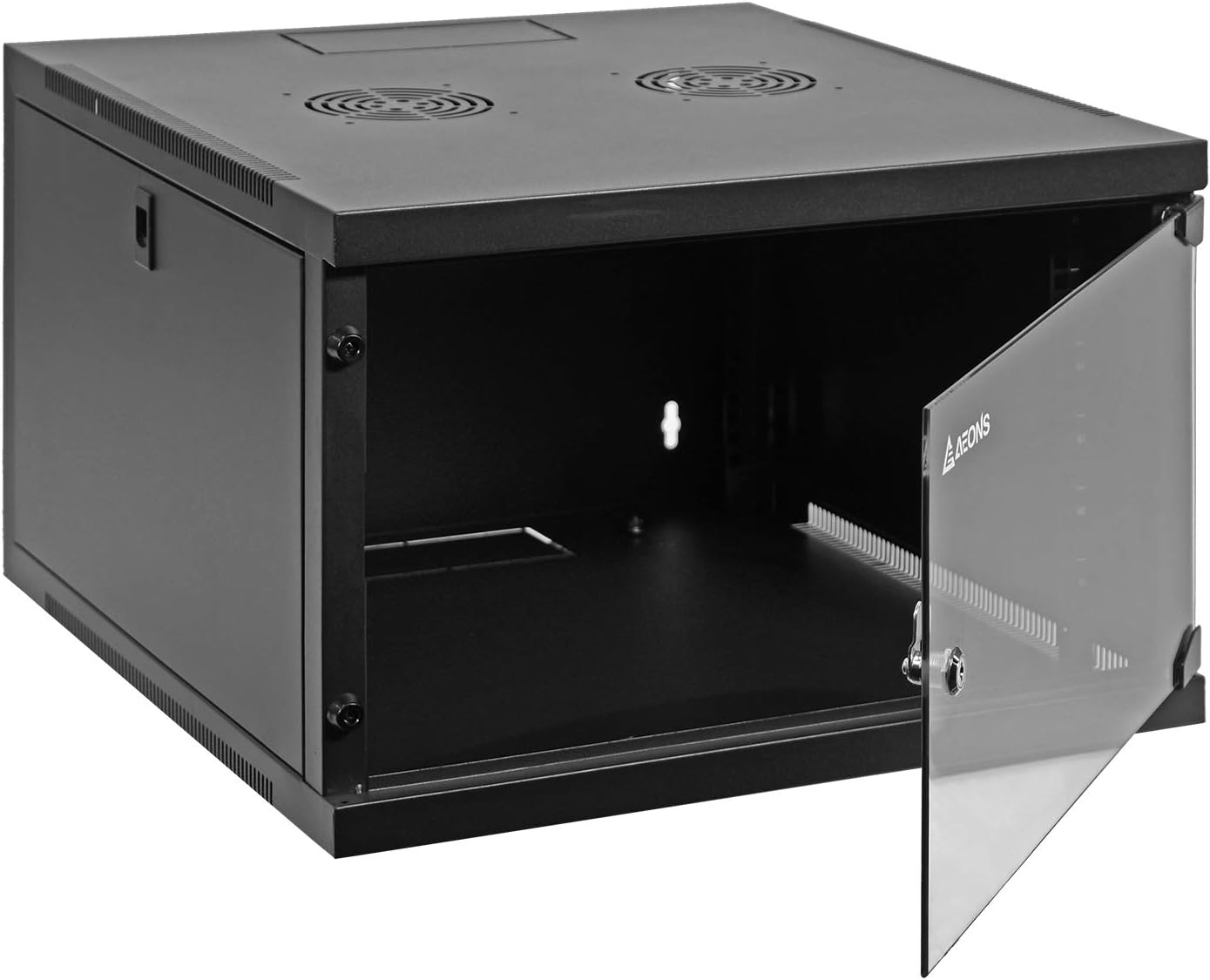 Amazon.com: Aeons 6U Classic Wall Mount 19-inch IT Network Cabinet ...