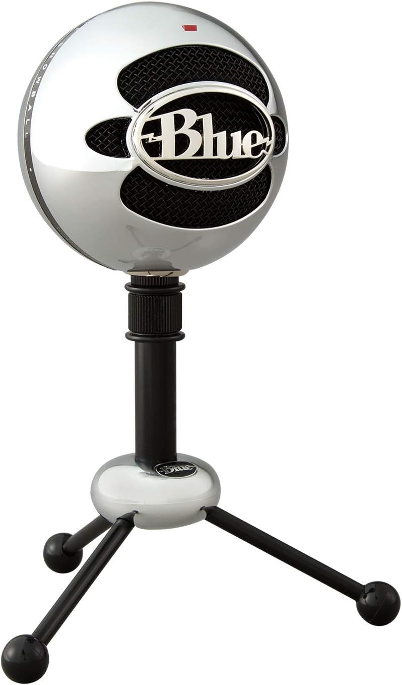 Amazon.com: Blue Snowball iCE Condenser Microphone - White (Renewed ...