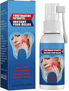 Oral Care Spray,Toothache Relief Spray,Tooth Pain Relief for Toothache ...