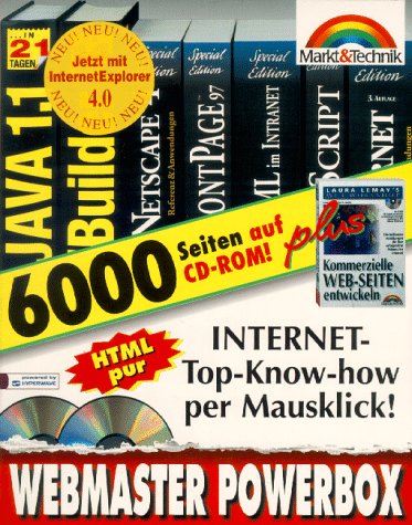 Webmaster Power Box. 2 CD- ROMs für Windows 95/ NT 4.0. Internet Top ...