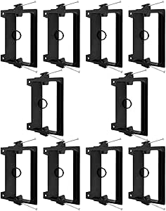 Low Voltage Nail-On Mounting Bracket 1 Gang New Work, ETL - Secure ...