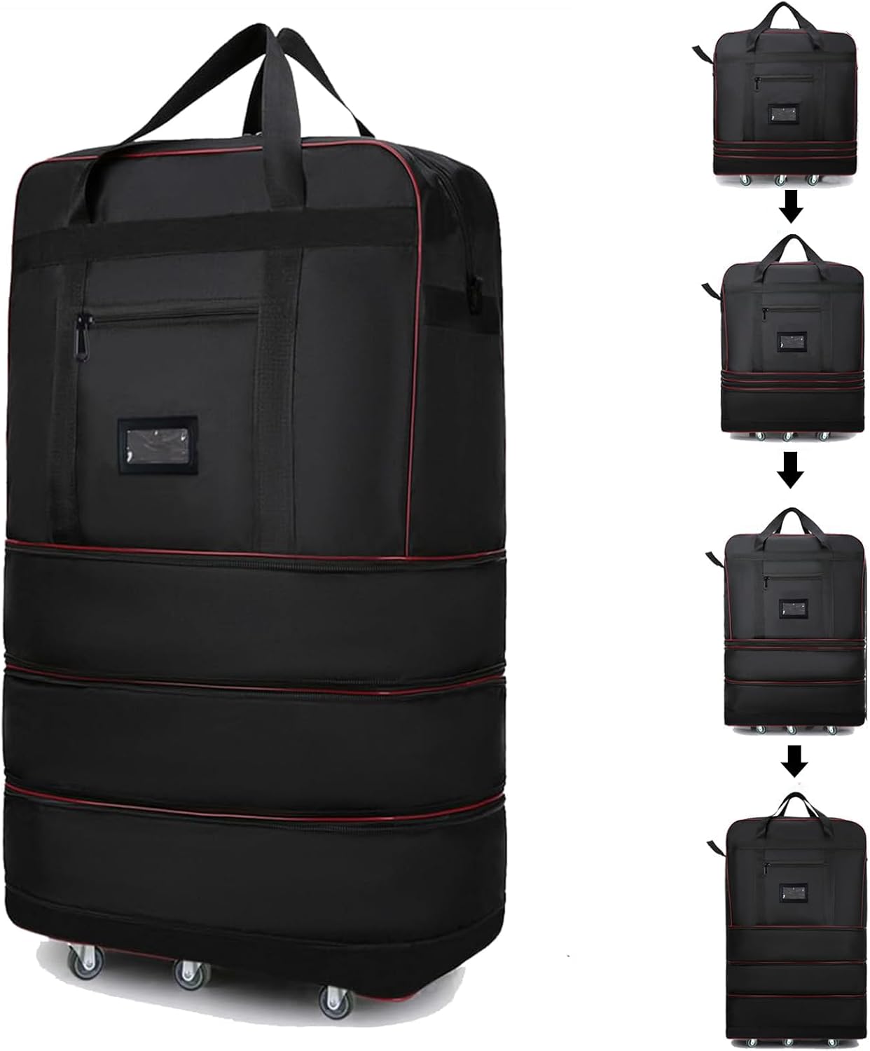 Amazon.com | SOBIY Expandable Collapsible Luggage Foldable Suitcase ...