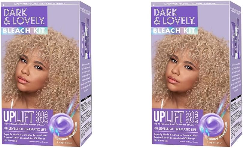 Amazon.com: SoftSheen-Carson Interbeauty Dark and Lovely® Uplift Hair Bleaching Kit for Dark ...
