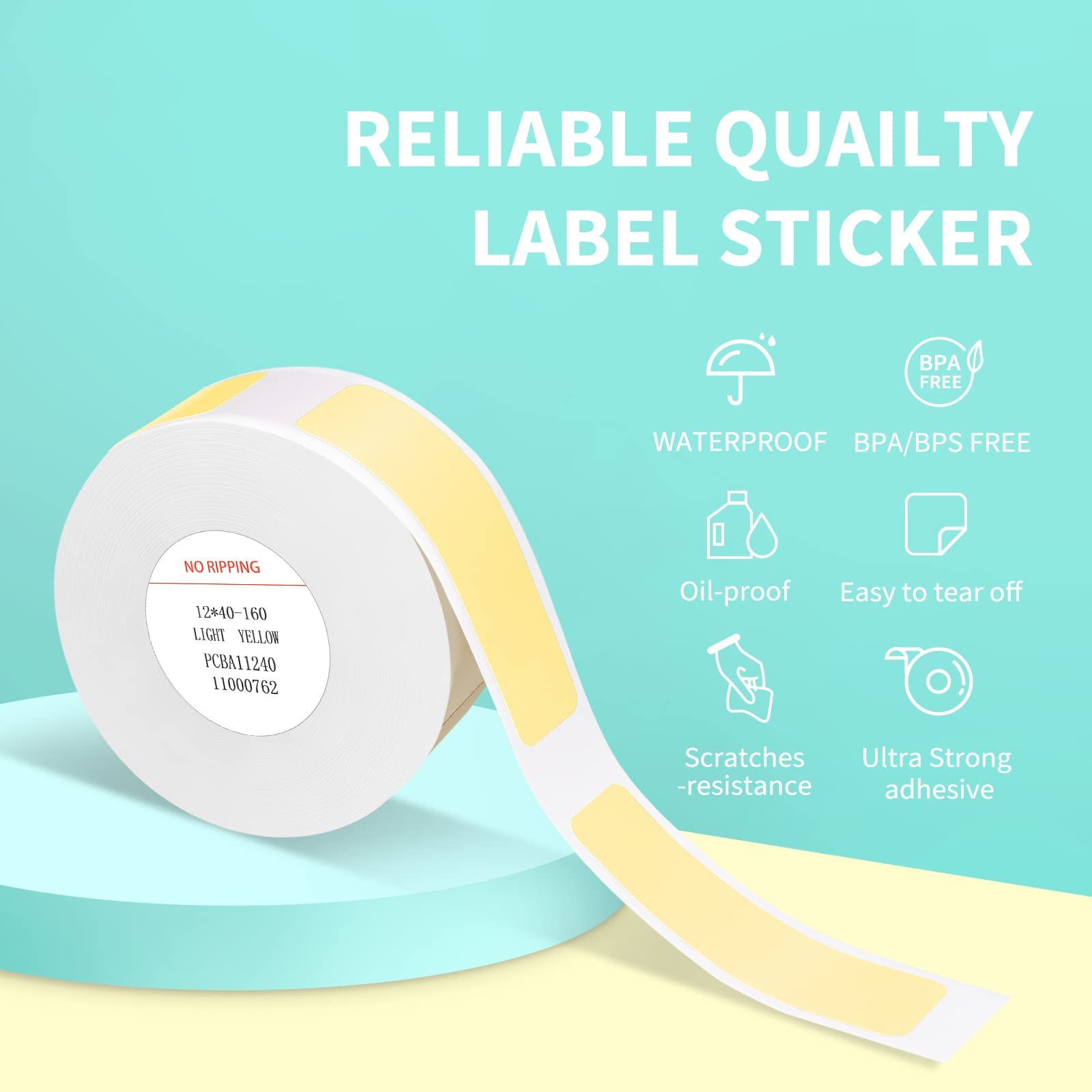 Snapklik.com : JADENS Label Maker Tape For D110/D11, Adapted Label ...