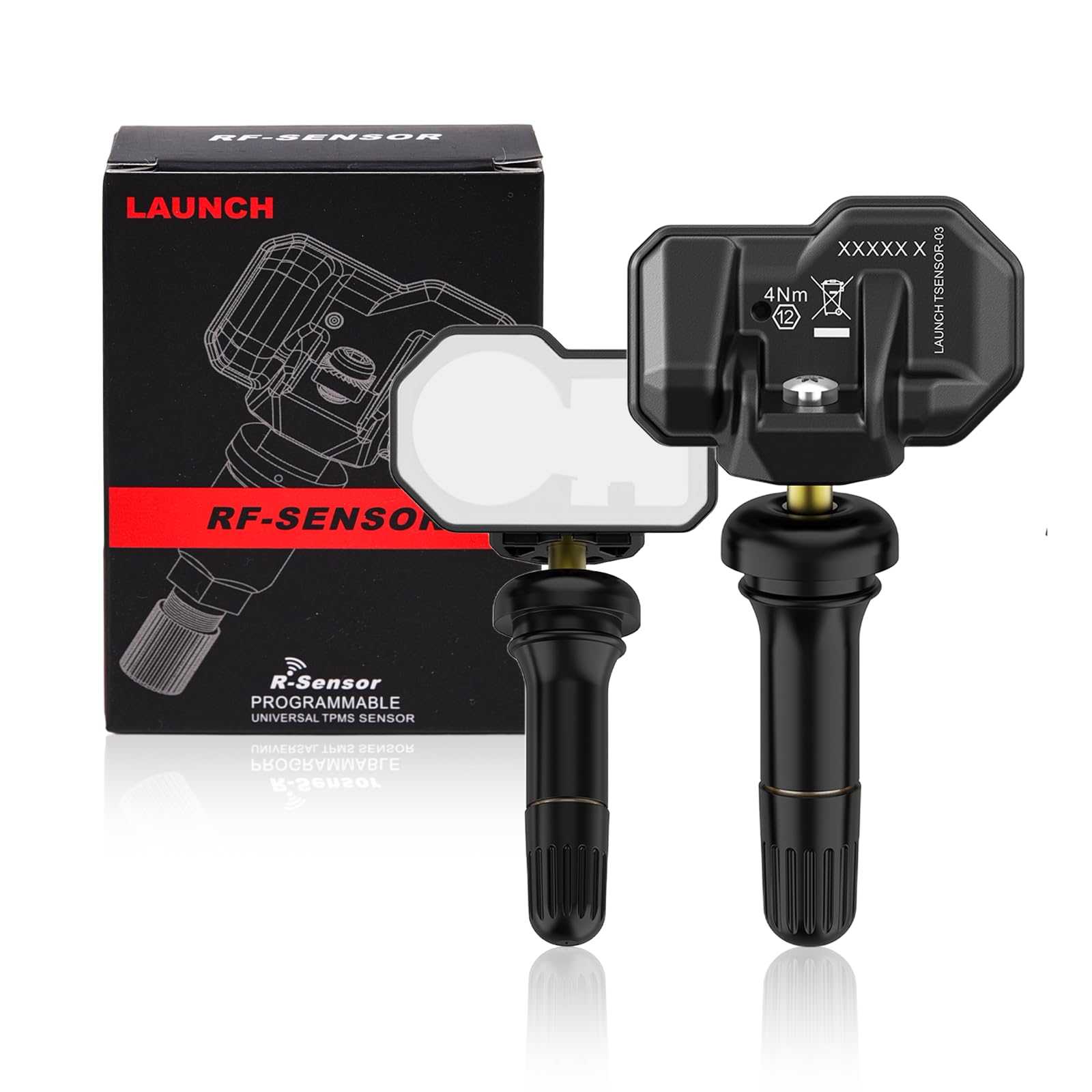 Amazon.com: LAUNCH TPMS Sensor, 2 in 1 Dual Frequency 315Mhz & 433Mhz ...