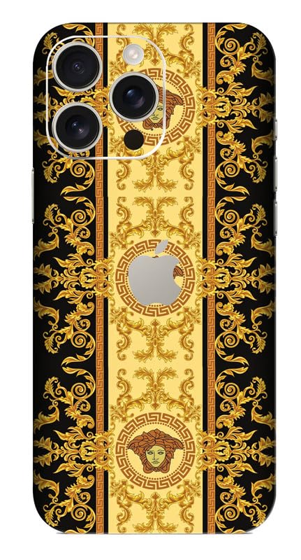 Layers skins Compatible for iPhone 16 pro Max Versace Mobile Back Skin ...