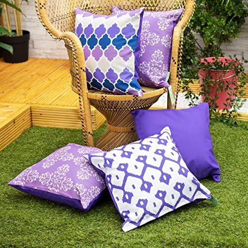 Gardenista Decorative Garden Cushion Covers 45x45 cm | 5 PACK ...
