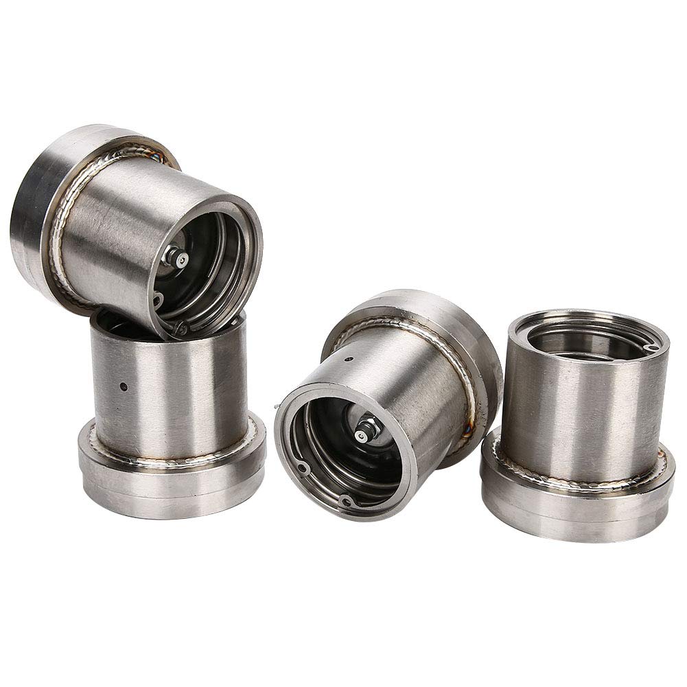 Brakebest Trailer Bearing Grease Cap Yctze 2PCS 2.441in Stainless Steel ...