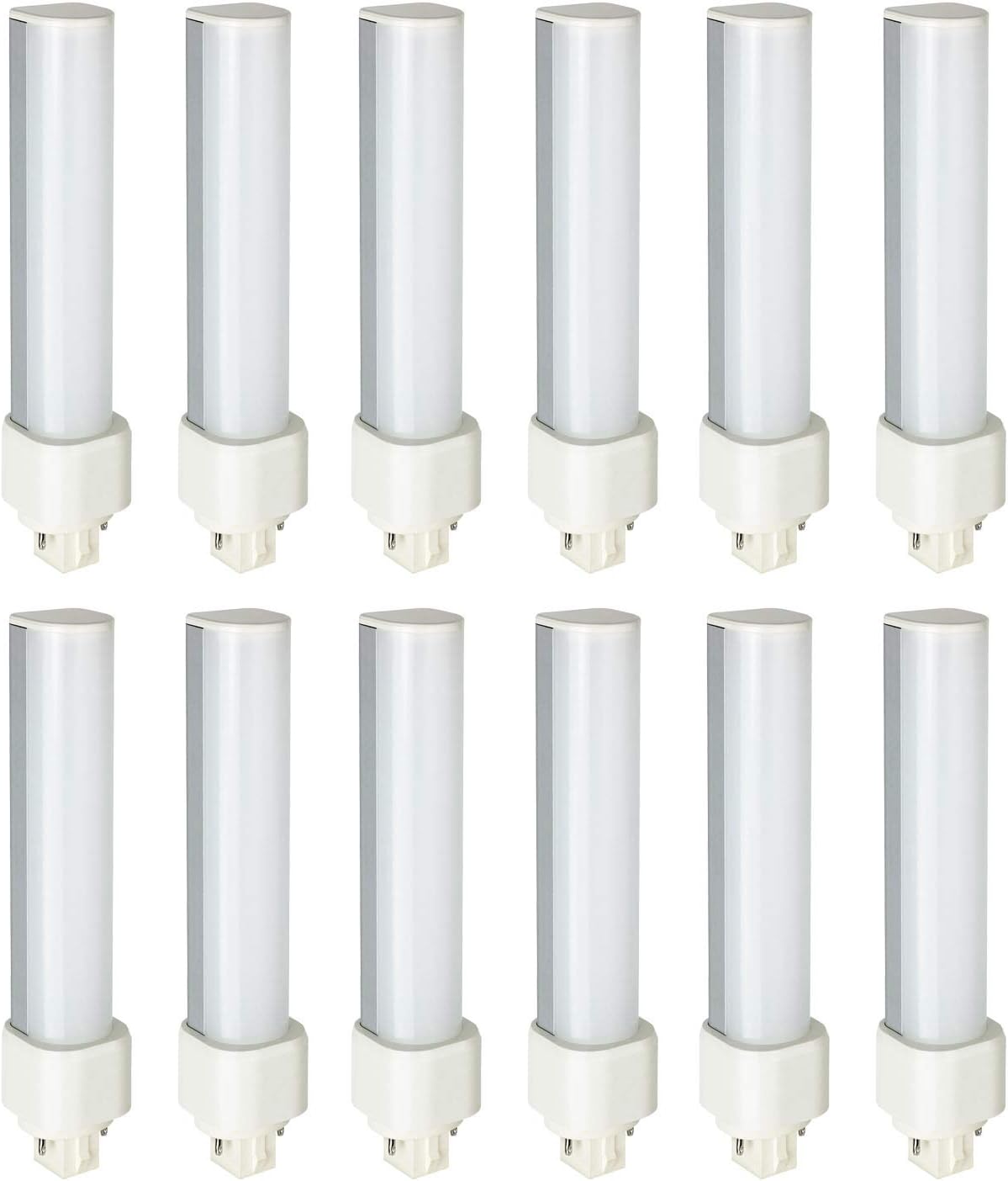 Luxrite Horizontal PL LED CFL Replacement, 11W, Ballast Bypass, Fits ...