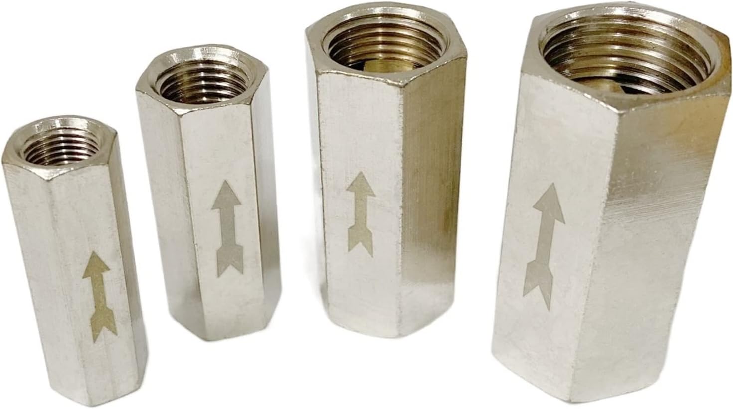 Amazon.com: 2pcs 1/8" 1/4" 3/8" 1/2" BSP Female Thread Brass Pneumatic ...