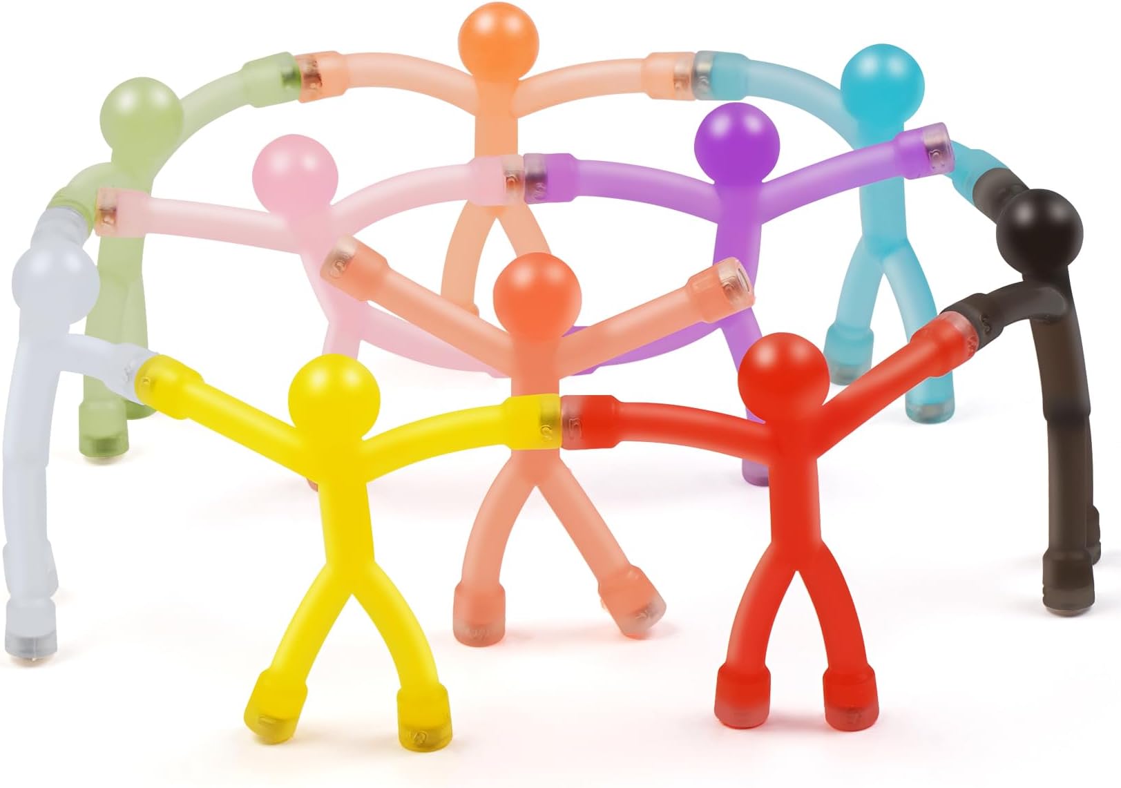 Amazon.com: Boxgear Magnet Men – 10-Piece Magnetic Travel Toys for Kids ...