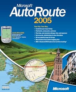Microsoft AutoRoute 2005 : Amazon.co.uk: Software