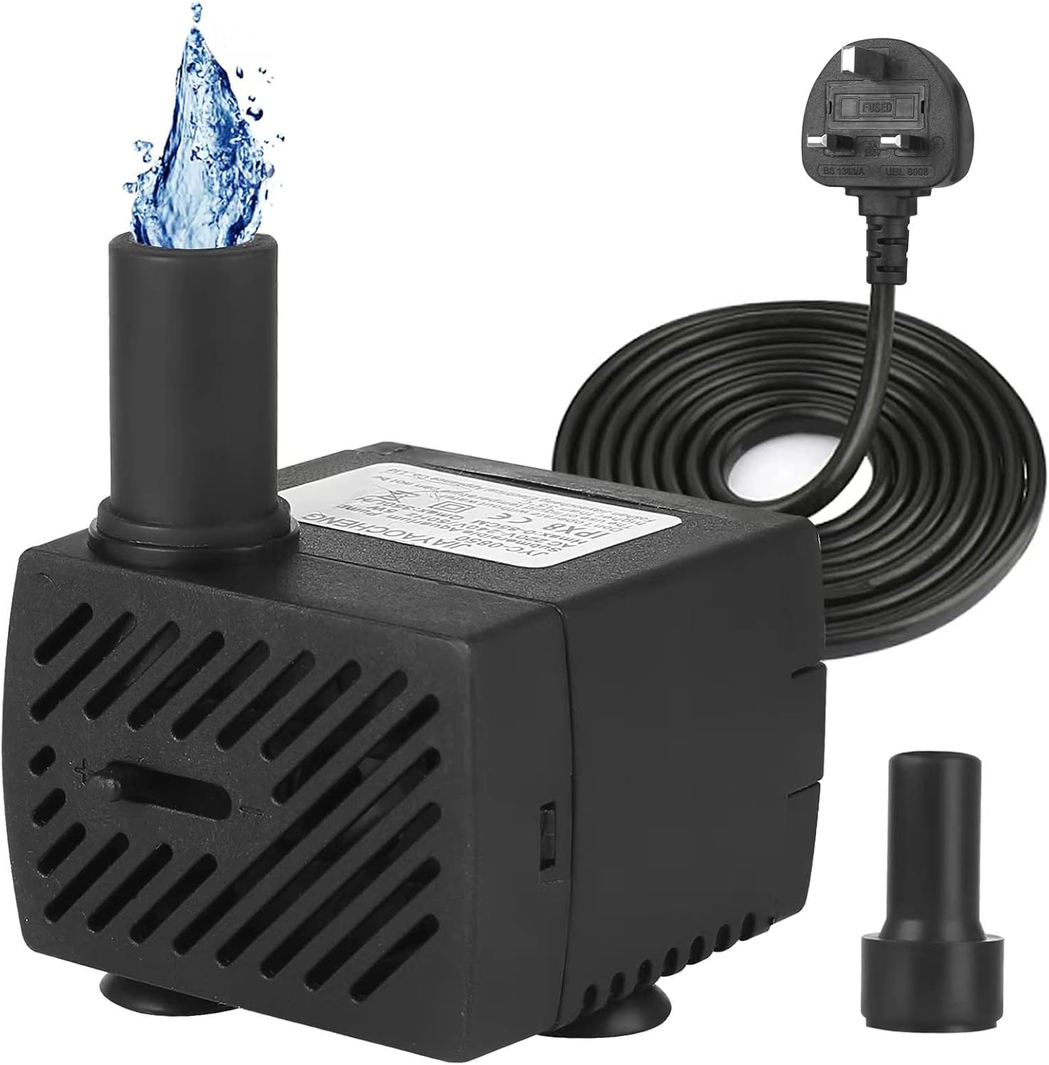 Ruilala Mini Submersible Water Pump (350L/H,5W) Ultra Quiet Aquarium ...