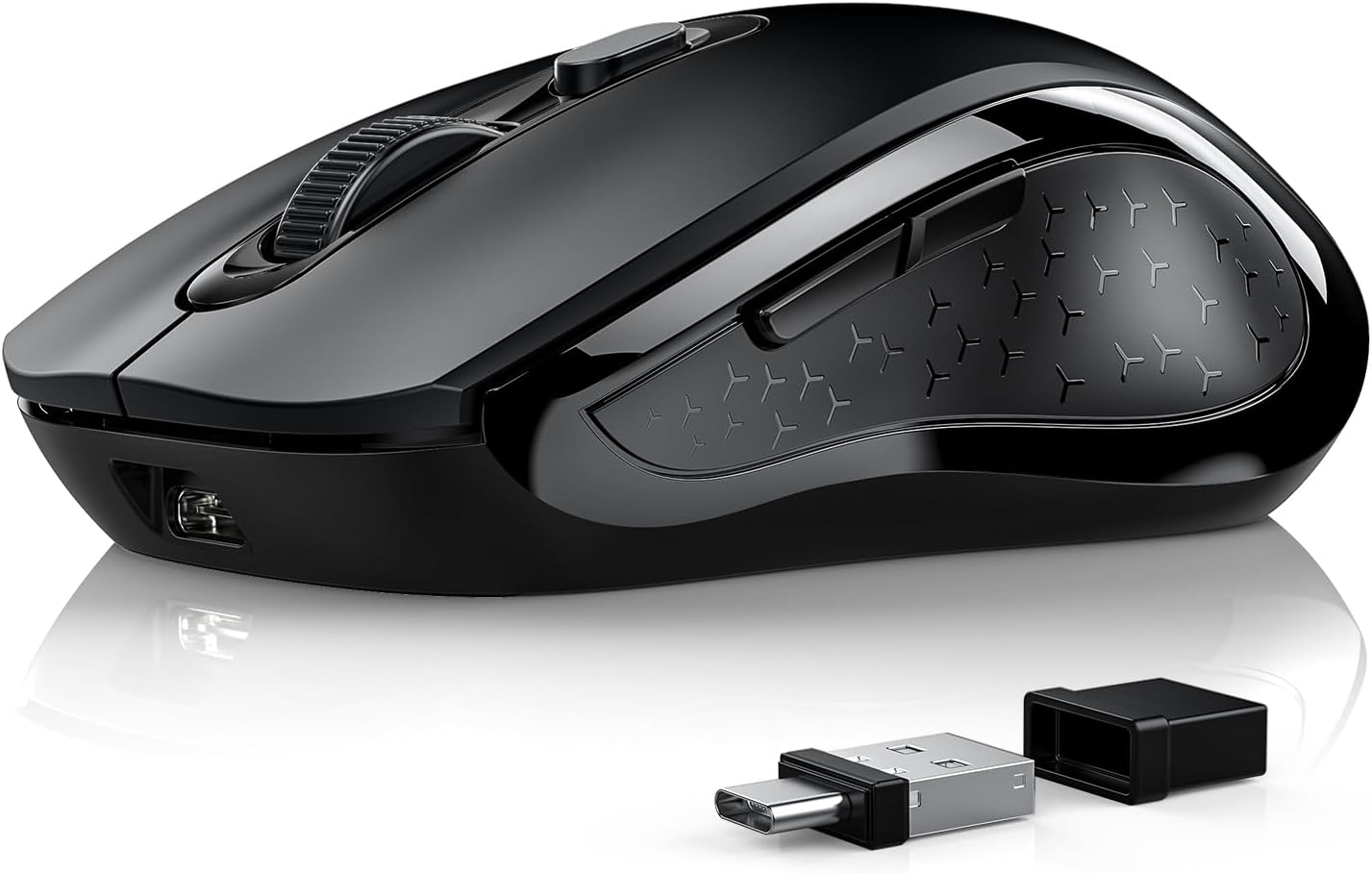 LEAPEST Kabellose Maus für Laptop, Bluetooth-Maus mit DREI Modi ...