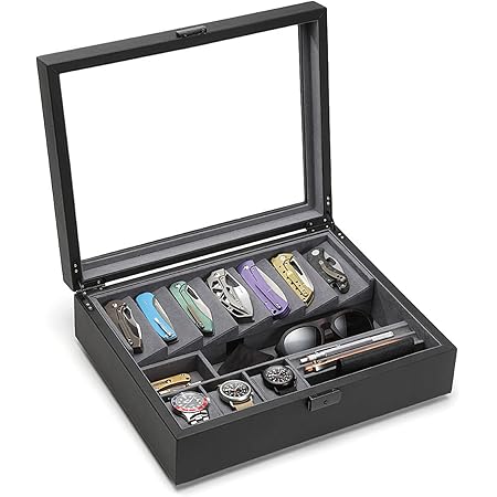 Amazon.com: Kaviso Cache Display Valet - EDC, Blade, Watch, and Jewelry ...