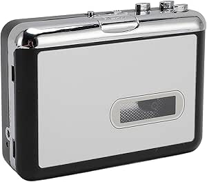Amazon.com: Portable Cassette Player Recorder Converter, HiFi Stereo Sound Cassette to MP3 via ...