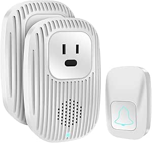 Timbres Inalámbrico Exteriores,Timbres Inteligentes para casa con 1 ...