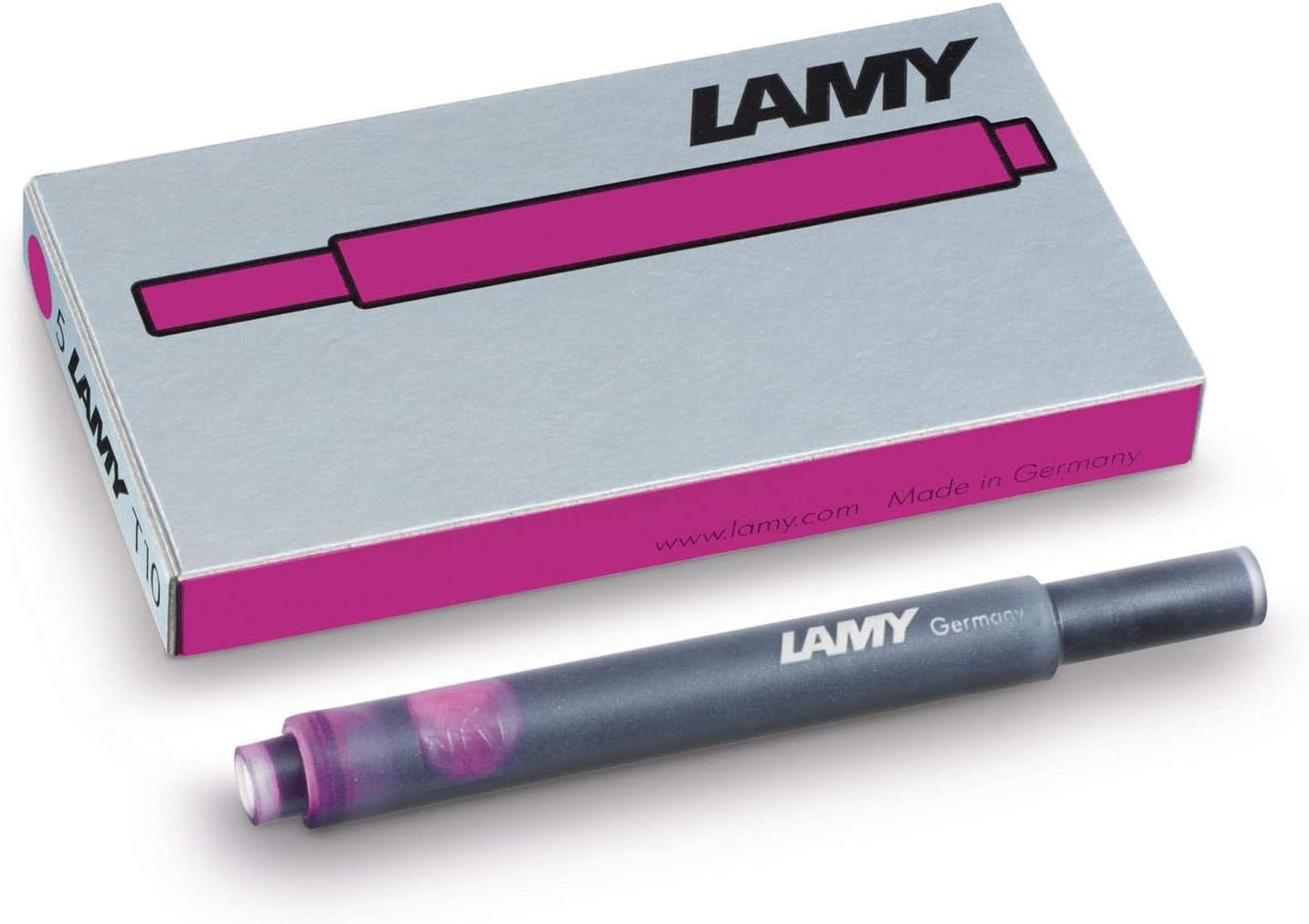 Amazon.com : Lamy T10 Vibrant Pink Special Edition Colour for 2018 Ink ...