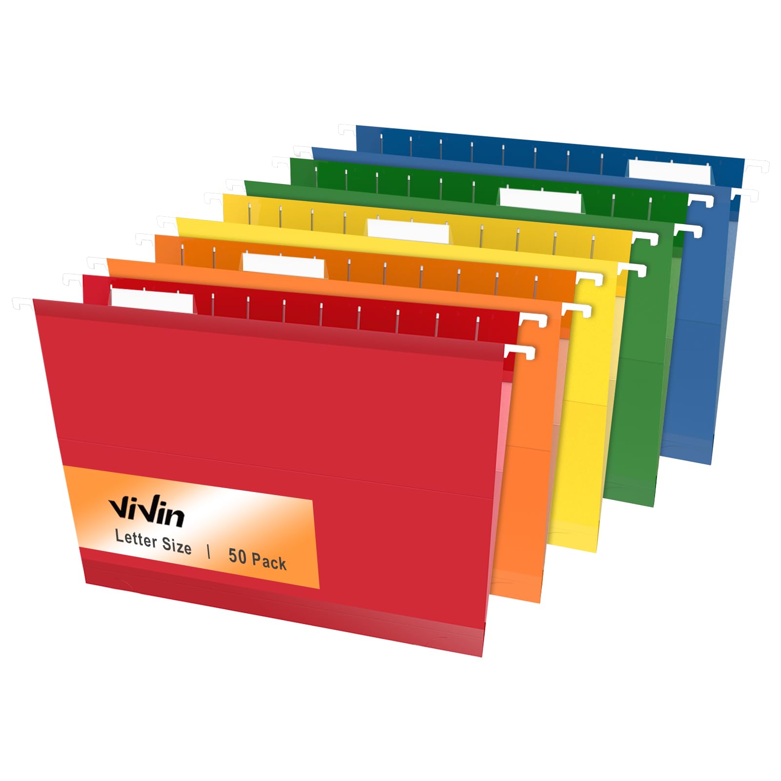 Snapklik.com : ViVin 50 Pack Letter Size Hanging File Folders
