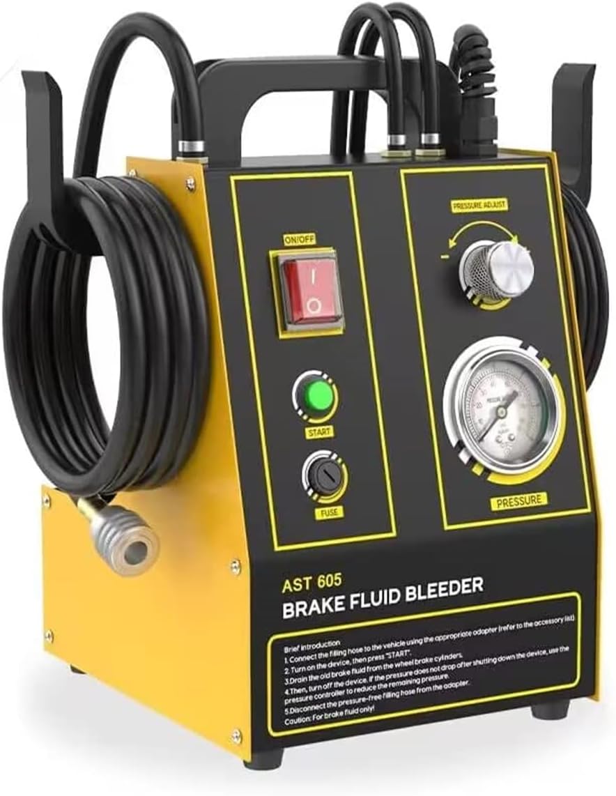 Automotive Brake Fluid Bleeder Kit, AST 605 Car Brake Oil Exchanger ...