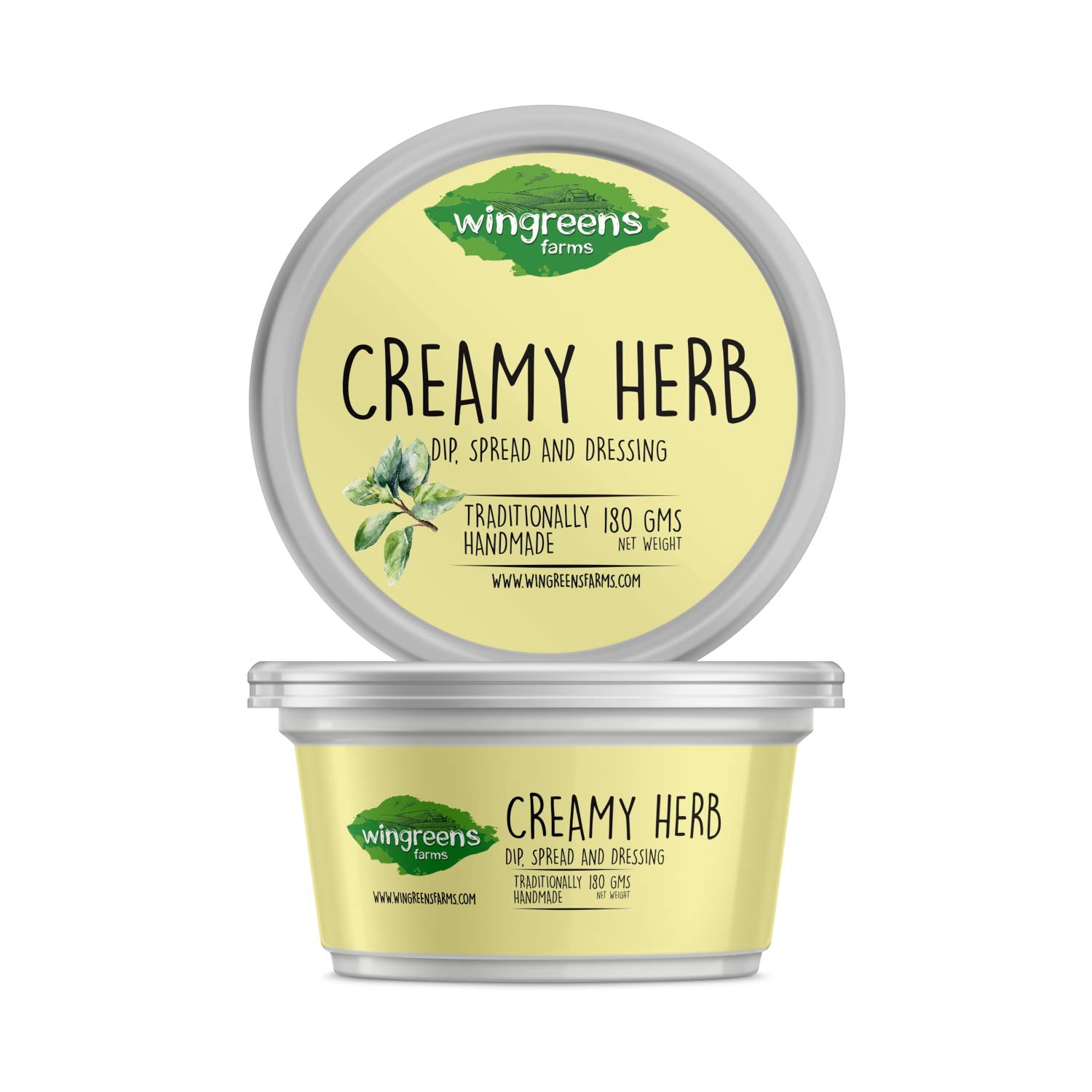 Wingreens Farms Creamy Herb Dip, 180g : Amazon.in: Grocery & Gourmet Foods