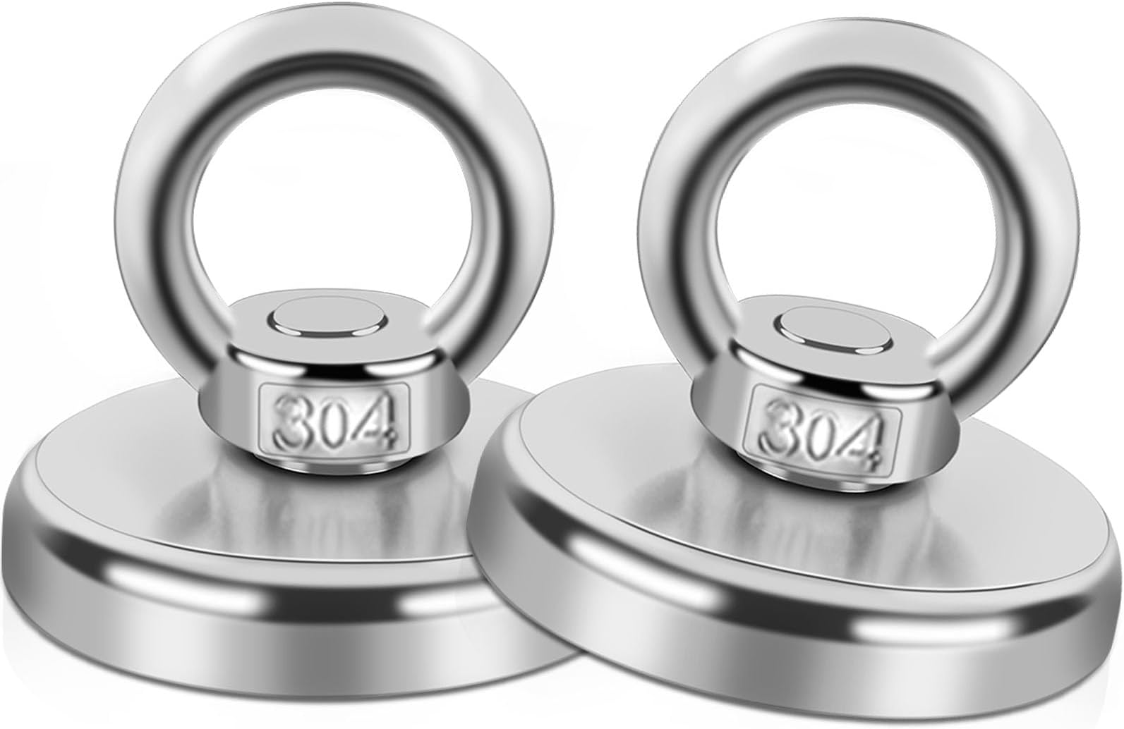 Relota Neodym Ösenmagnet 160 Kg Haftkraft, Durchmesser 60 mm Super ...