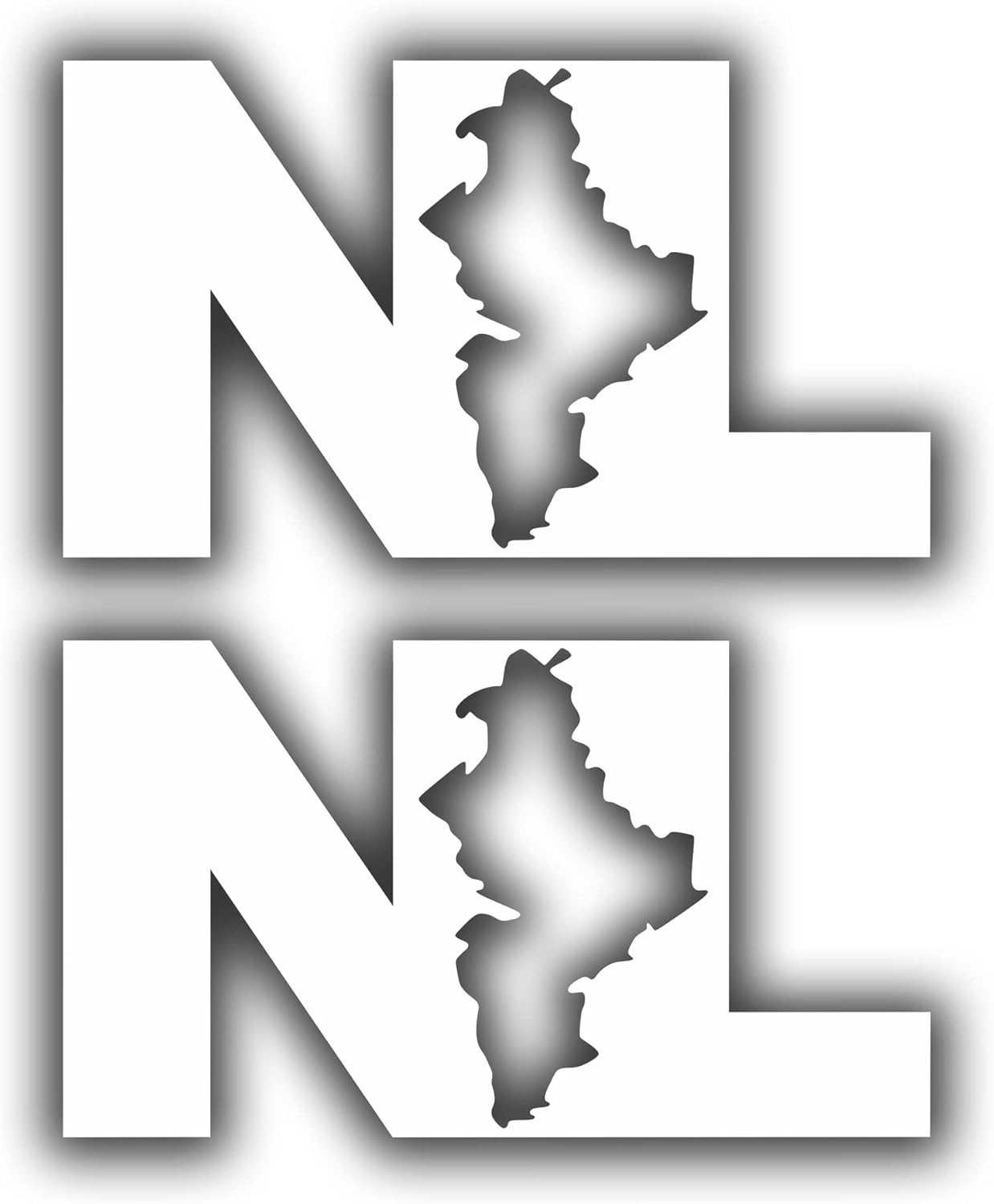 Amazon.com - Sticker Nuevo Leon Decal Mexico Letters Car Truck Window Laptop Map Vinyl Bumper ...