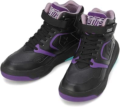 Amazon | [コンバース] スニーカー ACCELERATOR EW MID ブラック 32766191230 メンズ シェブロン スター シューズ 靴 ミッドカット バッシュ バスケ ...