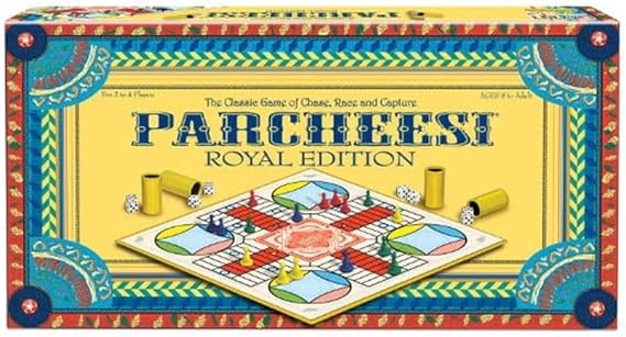 Parcheesi Royal Edition by Winning Moves Games USA, Classic Family ...