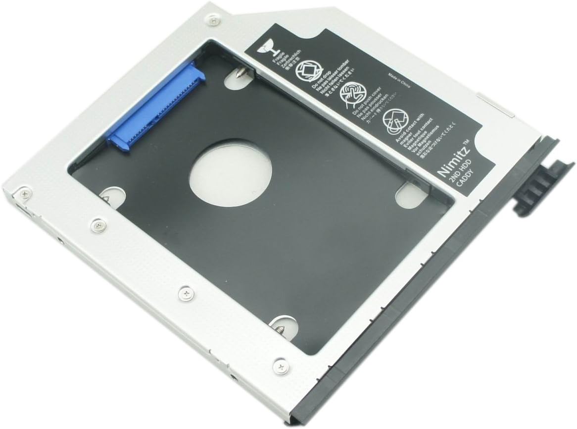 Amazon.com: SDD Hard Drive Caddy Case,Universal 9.5mm SATA to SATA 2nd ...