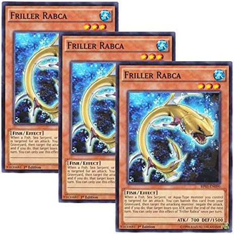 Amazon.co.jp: ★ 3枚セット ★遊戯王 英語版 BP03-EN090 Friller Rabca キラー・ラブカ (シ ...