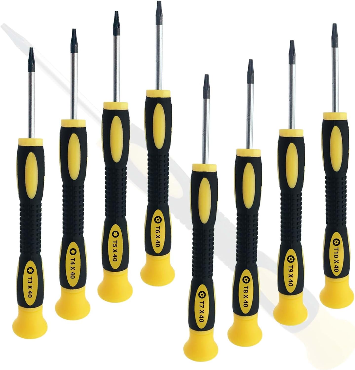 Torx Screwdriver Set T3-T10 Magnetic head Torx Security Screwdrivers 8Pcs T3 T4 T5 TR6 TR7 TR8 ...