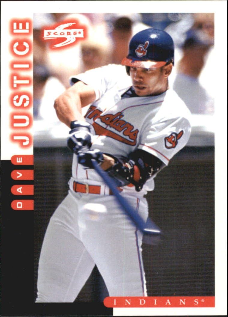 Amazon.com: 1998 Score Baseball Card #136 David Justice : Collectibles ...