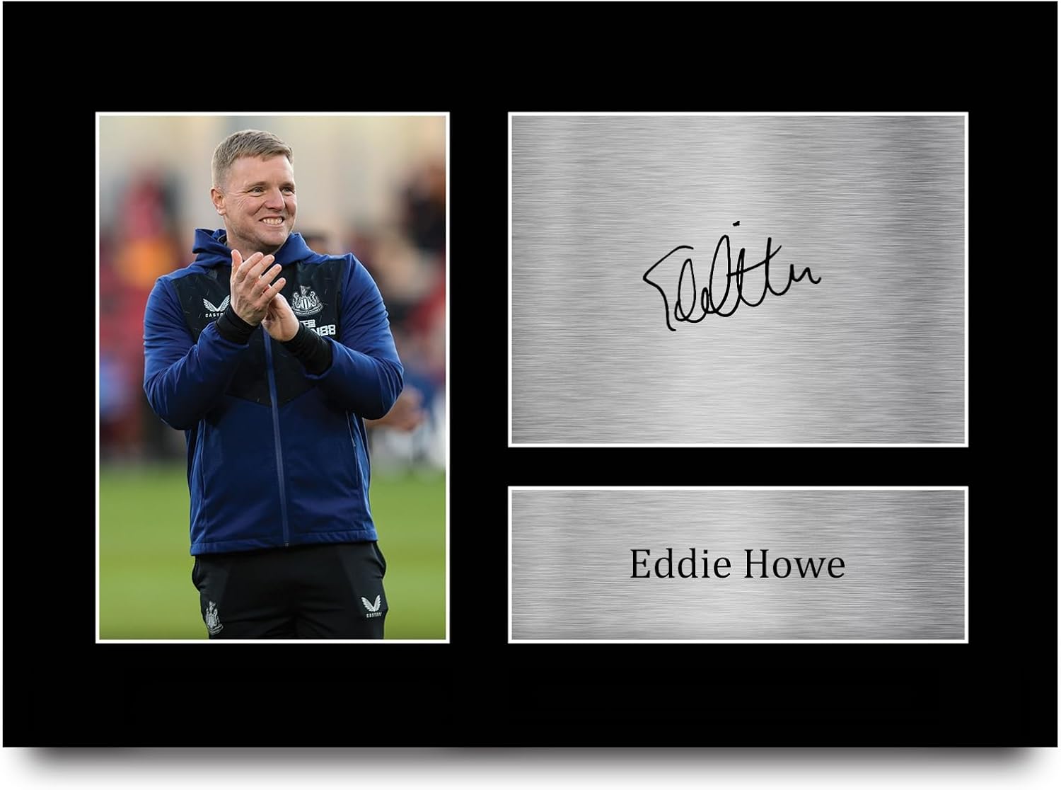 HWC Trading A4 Eddie Howe Magpies Gifts Printed Signed Autograph ...