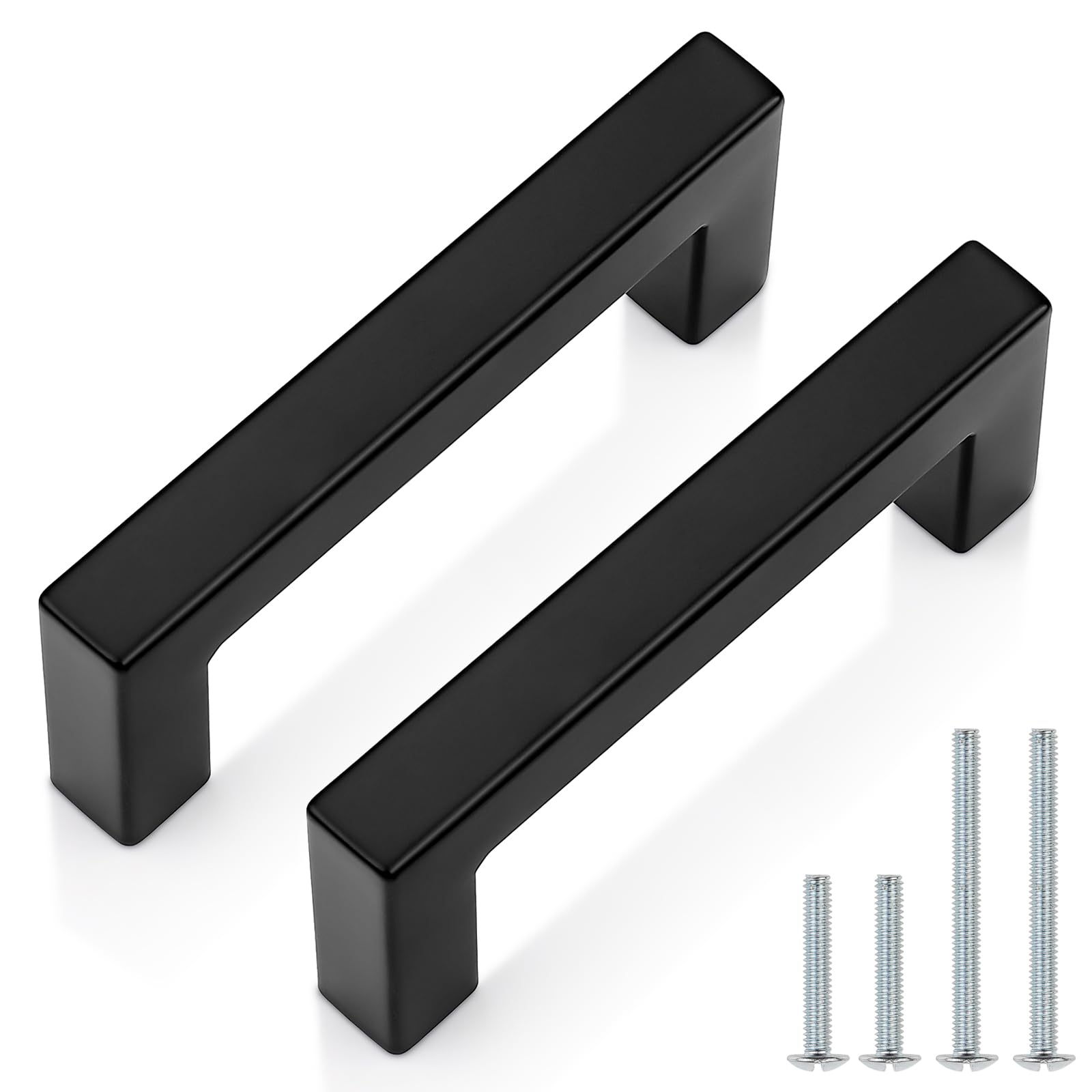 Snapklik.com : Probrico 6 Pack 3 Inch Hole To Hole Black Cabinet ...