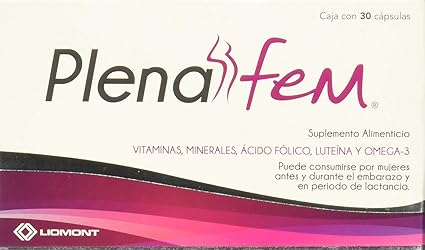 Plenafem Suplemento Alimenticio Cap C30, Pack of 1 : Amazon.com.mx ...