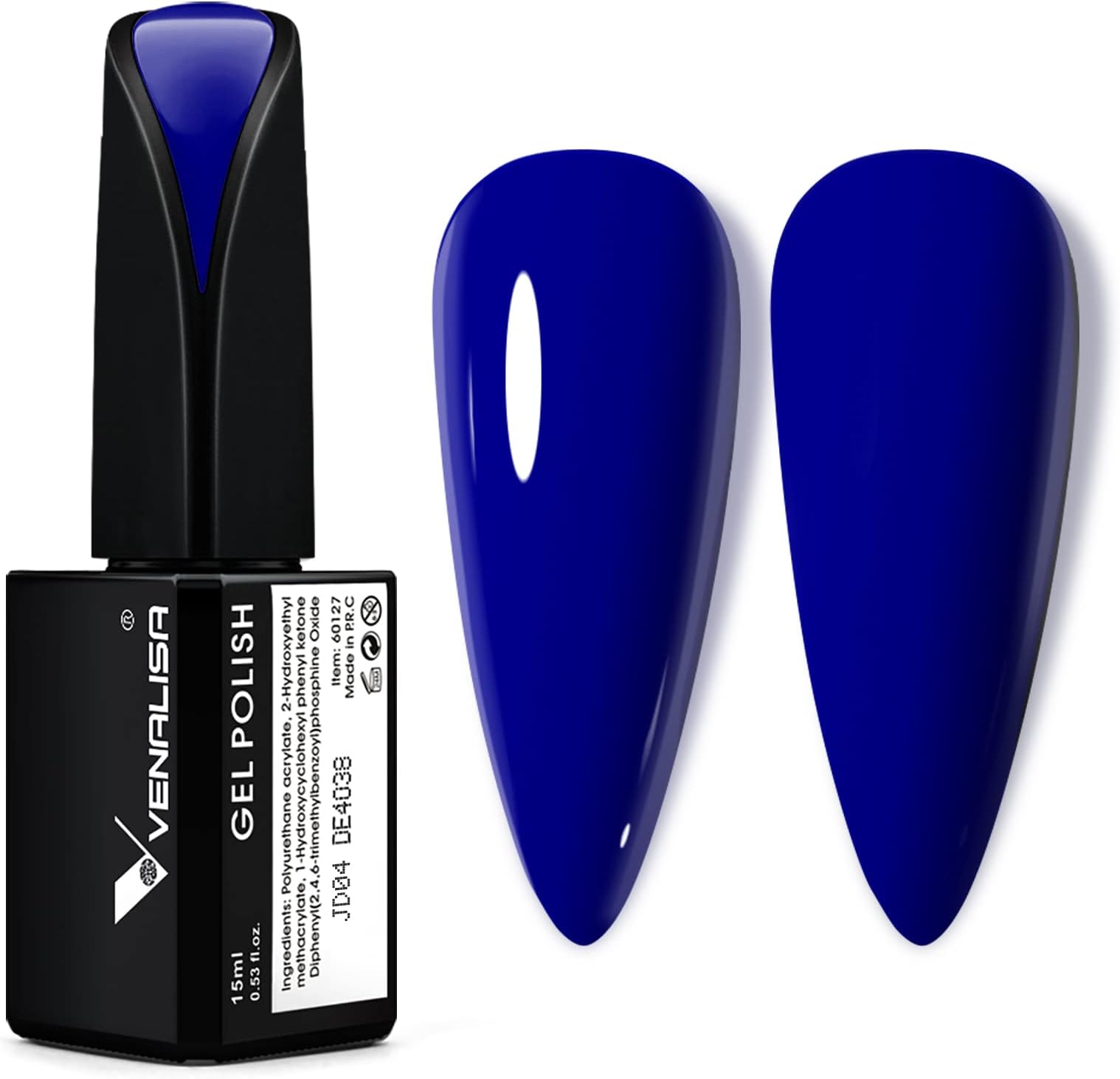 Amazon.com : FZANEST Sparkle Glitter Gel Nail Polish Led UV Gel Polish ...