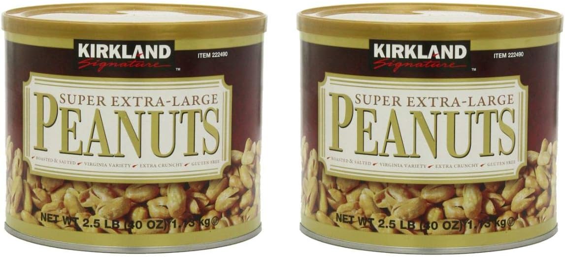 Amazon.com : Kirkland Signature Super Extra-Large Peanuts Roasted ...