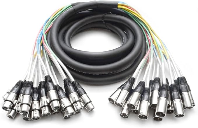 Amazon.com: Seismic Audio - 16 Channel XLR Snake Cable - 15 Feet Long ...