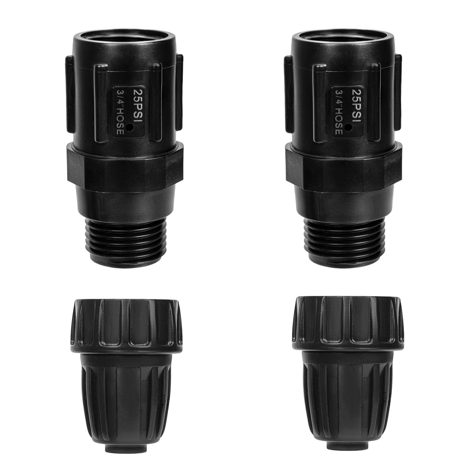 Amazon.com : 2 Sets Drip Pressure Regulator Faucet Adapter Kit, 3/4 ...