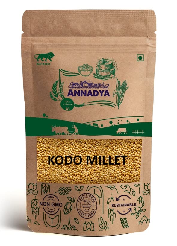 Annadya Kodo Millet Naturally Grown Kodo Millet Unpolished Arika Whole ...