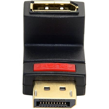 Amazon.com: BolAAzuL Displayport 1.4 Adapter 90 Degree DP Converter UP ...