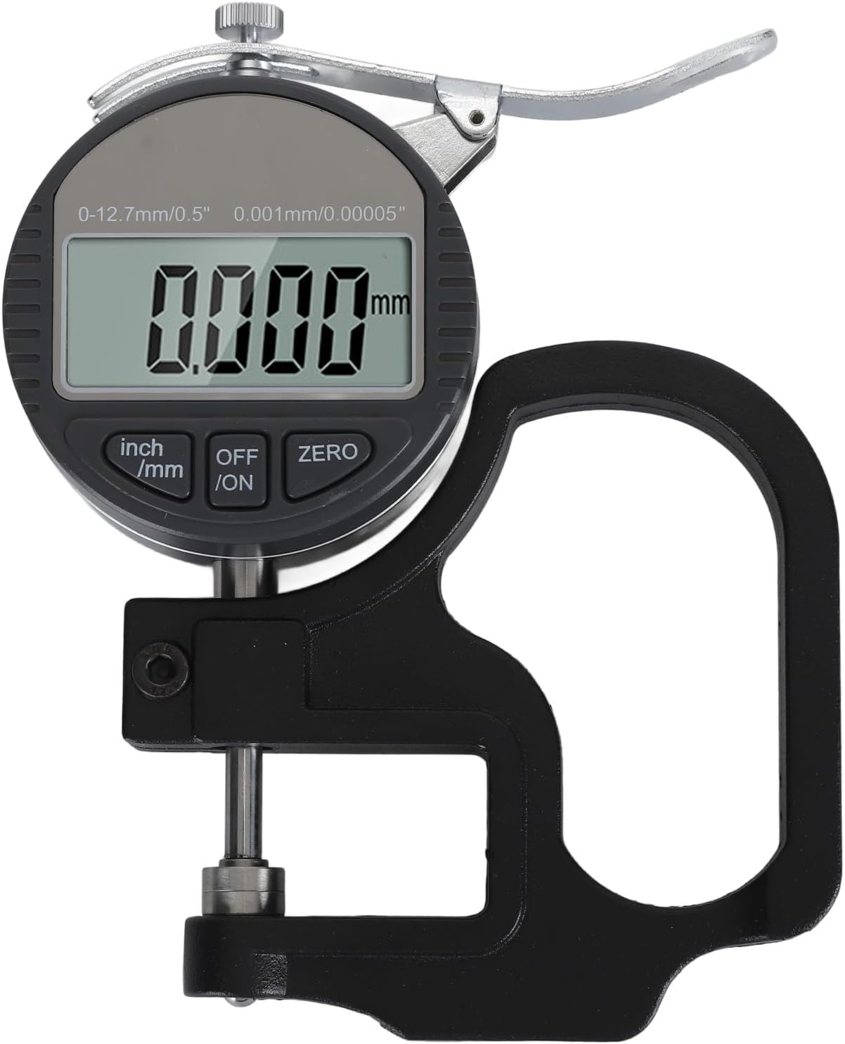Digital Thickness Gauge, Electronic Micrometer with LCD Display, Paper ...