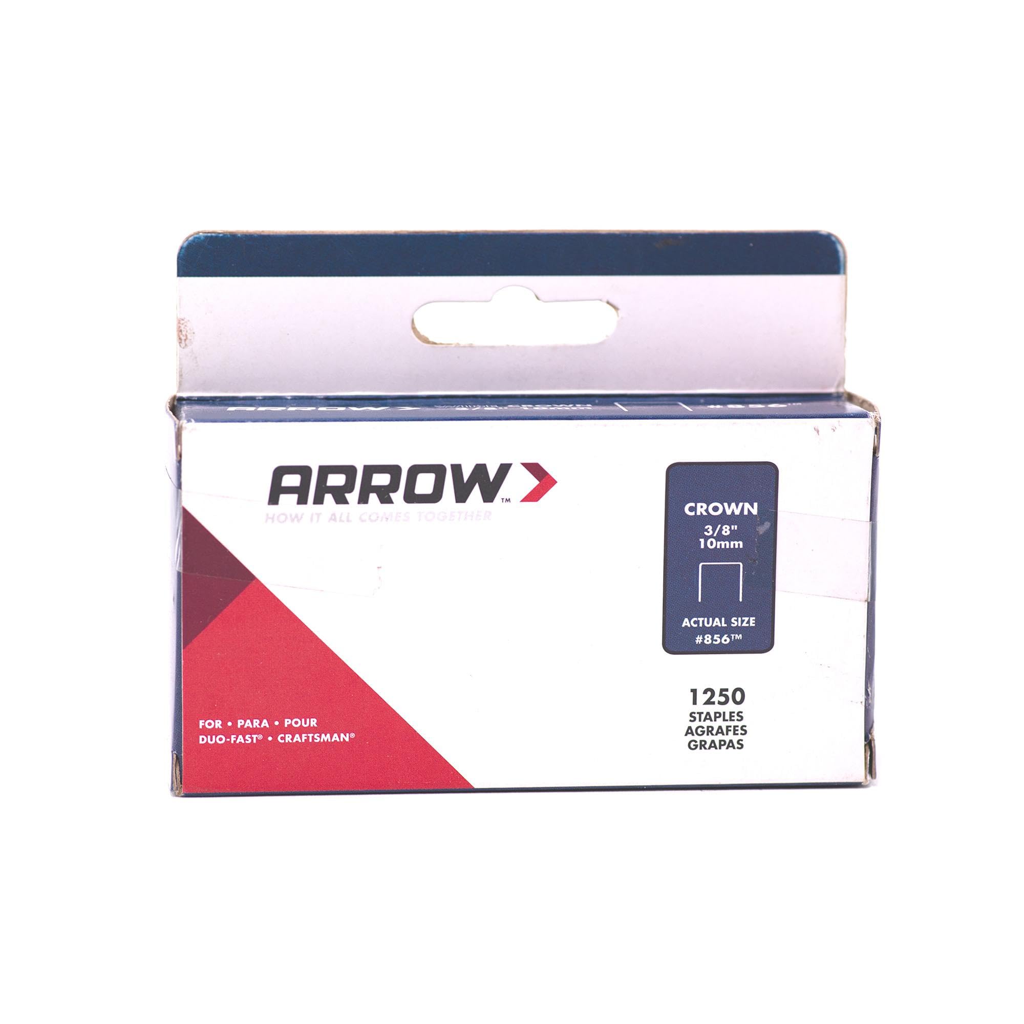 Amazon.com: Arrow 856 Heavy Duty Wide Crown Staples for Craftsman and ...