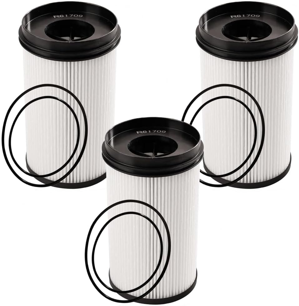 Amazon.com: 3PCS R61709 DDER61709 Fuel Filter Water Separator Element ...