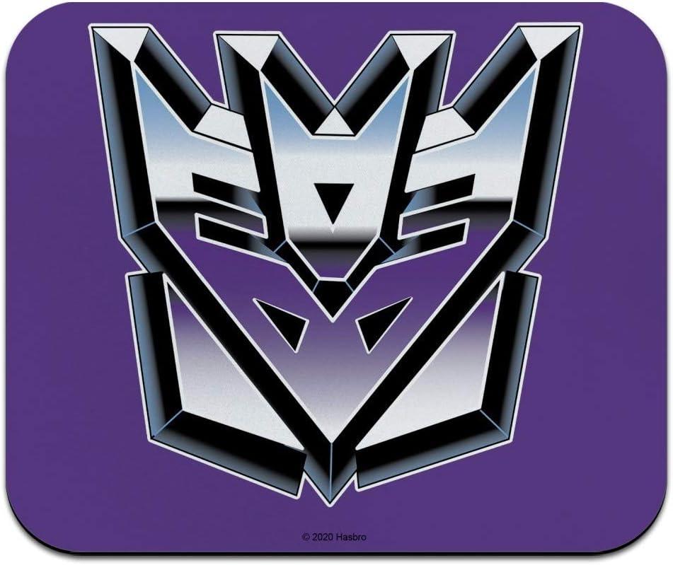 Amazon.com : Transformers Decepticon Symbol Retro Low Profile Thin ...